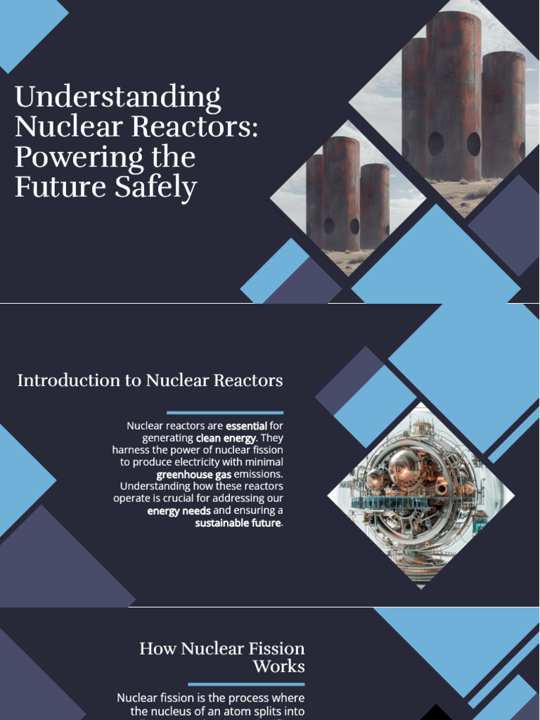 Nuclear Reactors: Clean Energy Explained | PDF