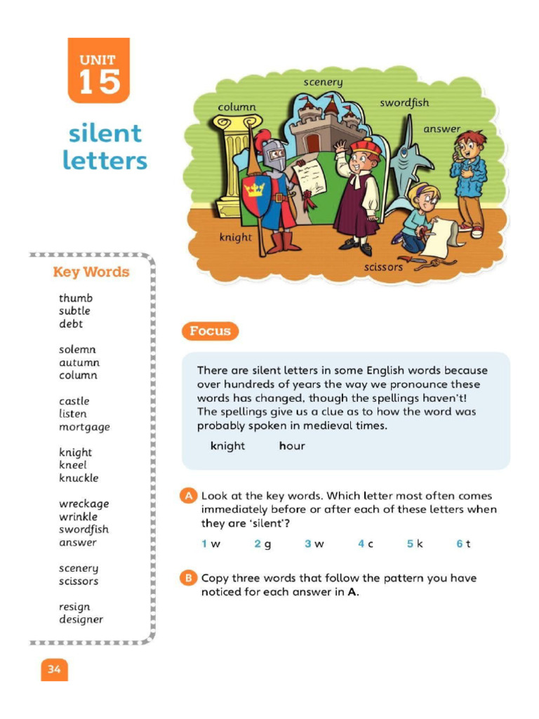 Week 21. spelling list (1) | PDF | Part Of Speech | Noun
