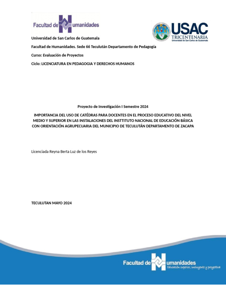 Si Proyecto de Investigacion | PDF | Alcalde | Gobierno local