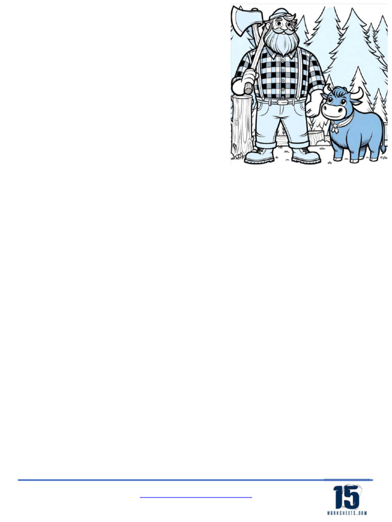 Paul Bunyan Reading Comprehension | PDF