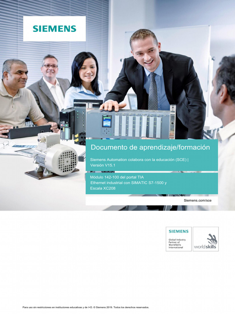 Ethernet Industrial con SIMATIC S7-1500 | PDF | Red de computadoras ...