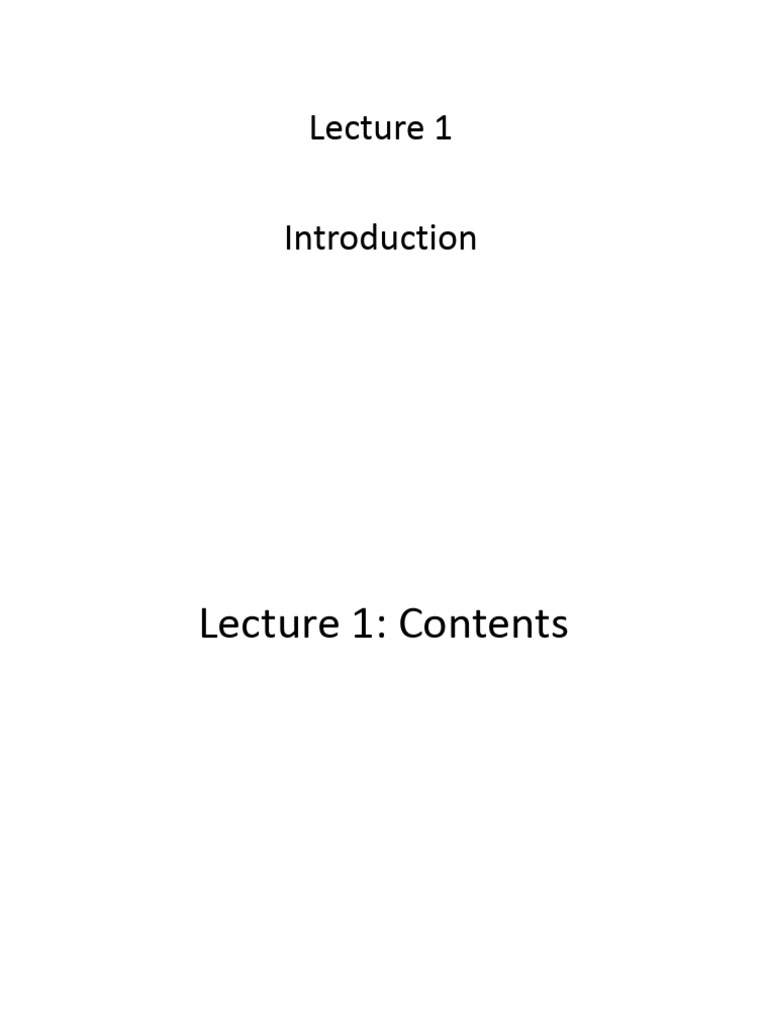 Introduction 1 | PDF