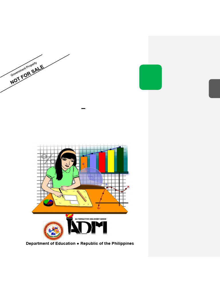 Math6 - Q4 - Module 4 Constructing and Interpreting Pie Graph - v4 | PDF | Pie Chart | Learning