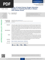 Modified Marshall Organ Failure Score | PDF | Creatinine | Nephrology
