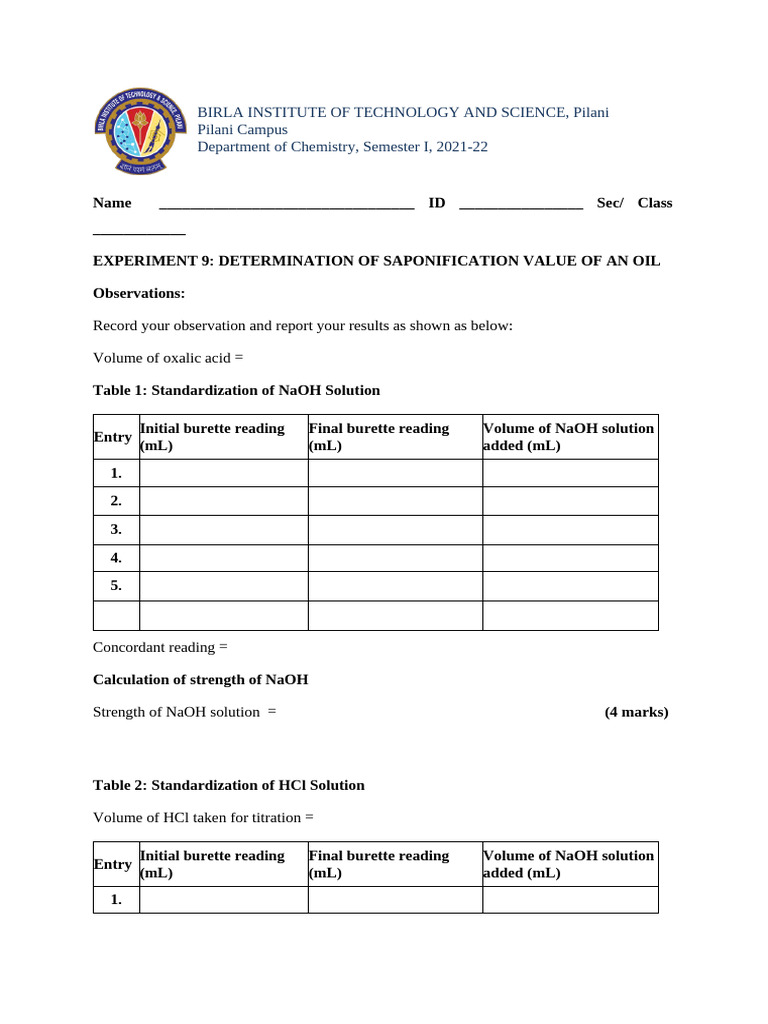 Worksheet Expt-9 | PDF