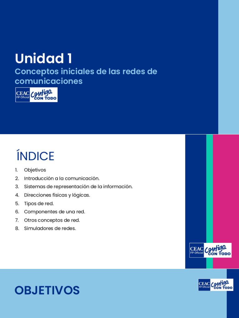 U1 Conceptos Iniciales Redes Comunicaciones | PDF | Dirección IP | Ascii