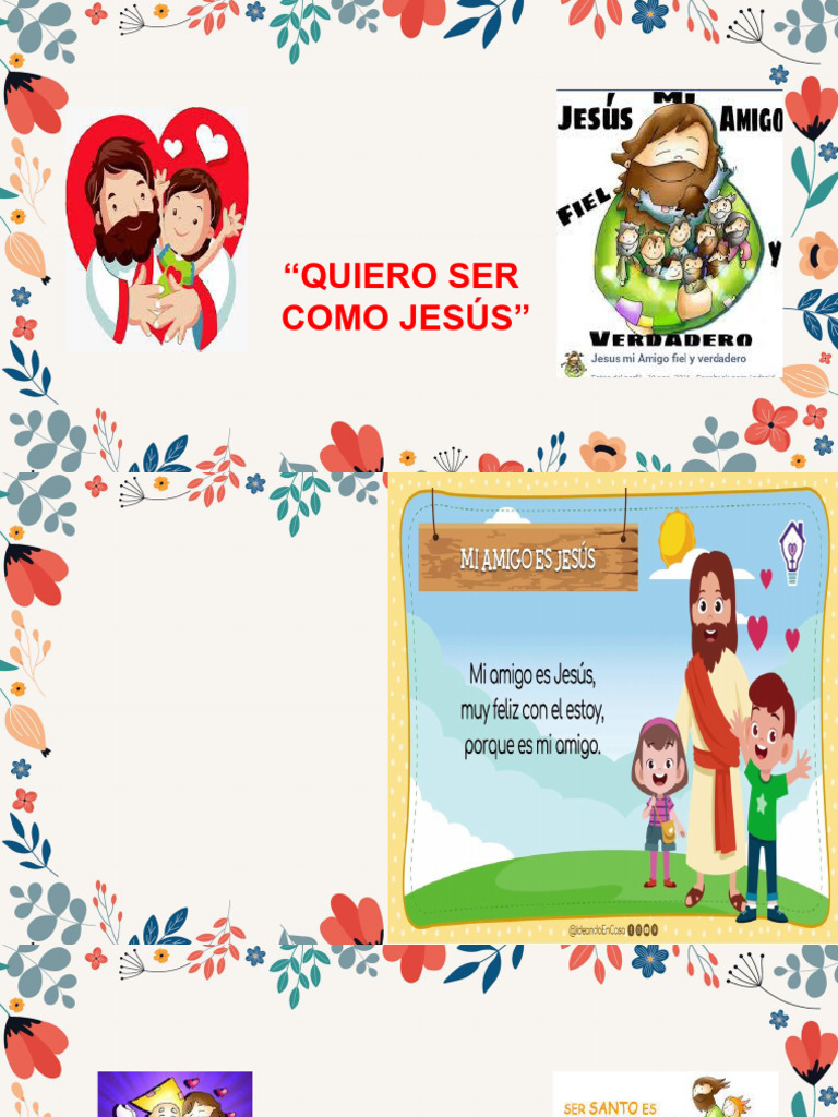1° Unidad 6 - Febrero Quiero Ser Como Jesús 2024-225 | PDF