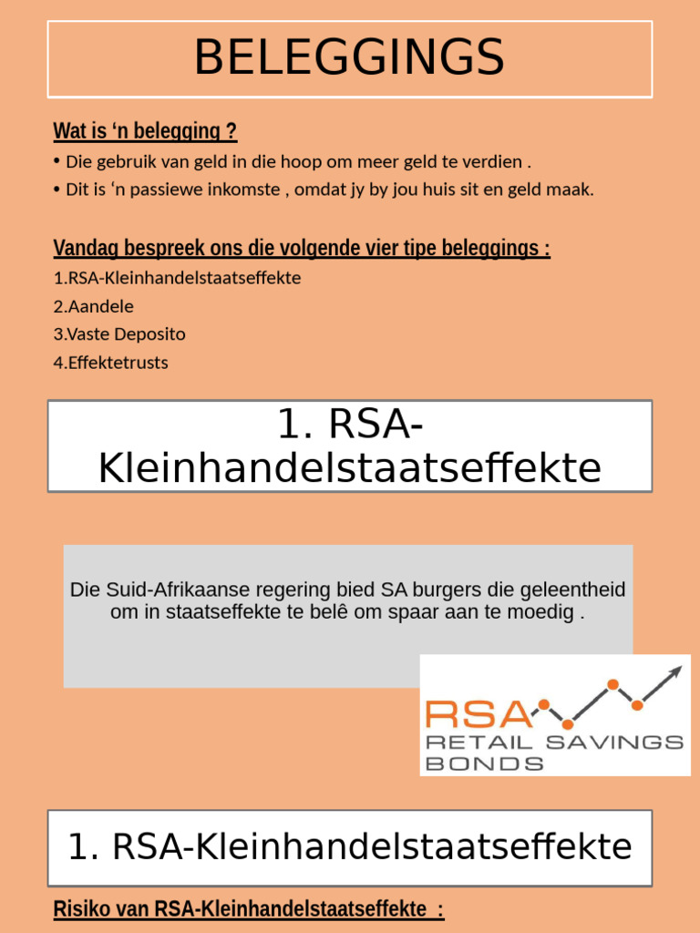 Besigheids Voorlegging - Groep 2 | PDF