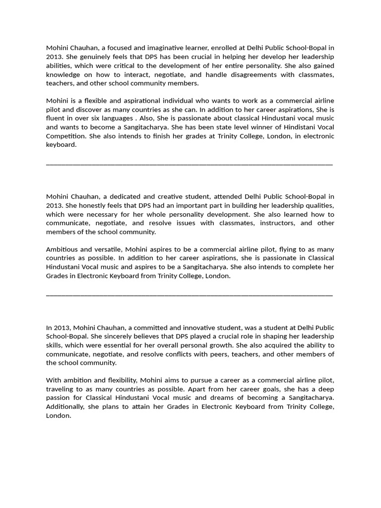 DPS Bopal Citation 2025 (Draft 2) | PDF | Learning | Behavior Modification