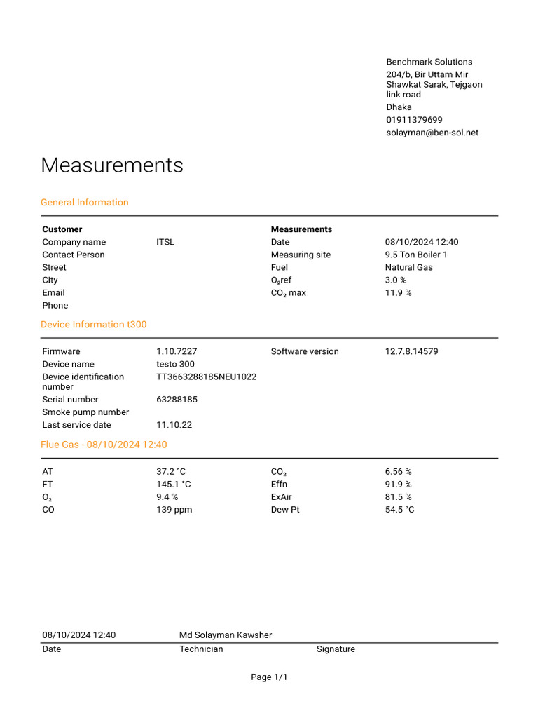 Measurements: General Information | PDF