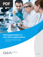 GEA Niro Soavi Panda Plus Homogenizer Brochure | PDF | Valve | Pressure