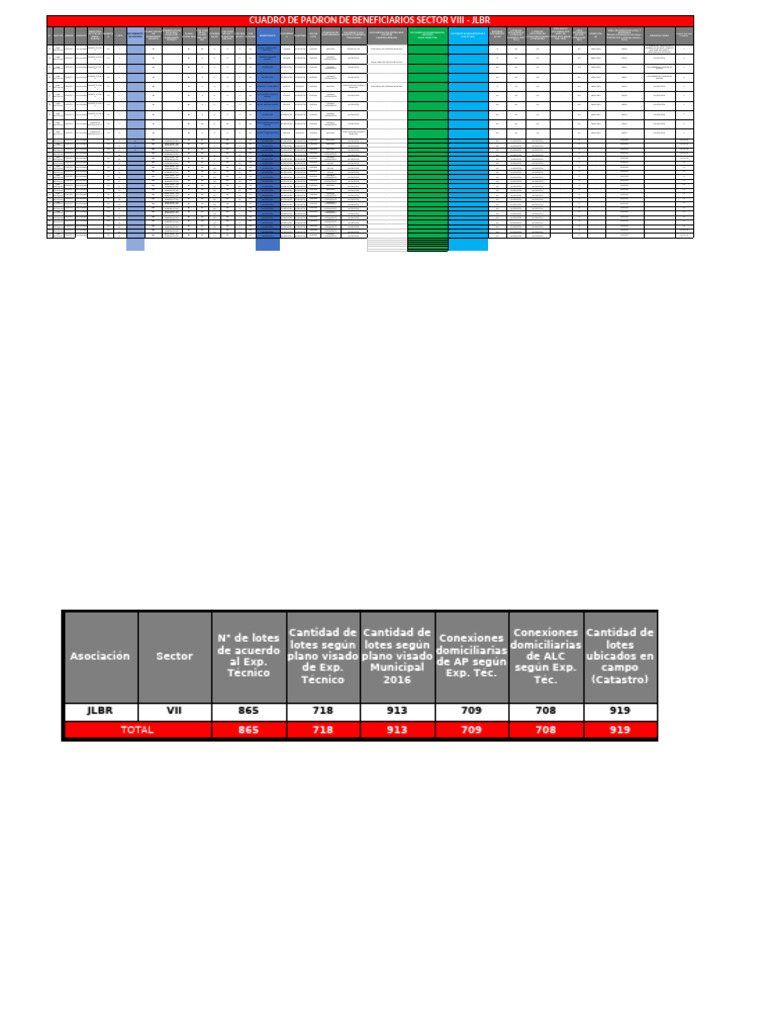 Padrón Frente C - Viii - Jlbyr (N31) Documentos Oficiales Observados | PDF