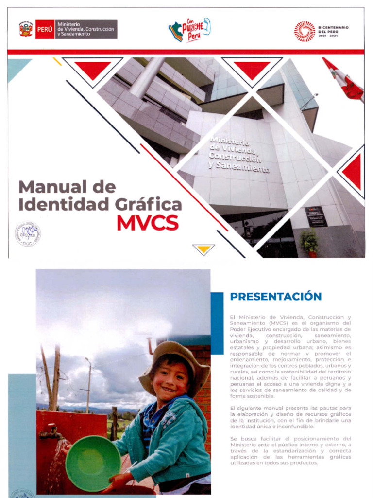 Manual de Identidad Grafica - MVCS-B Actualizado | PDF