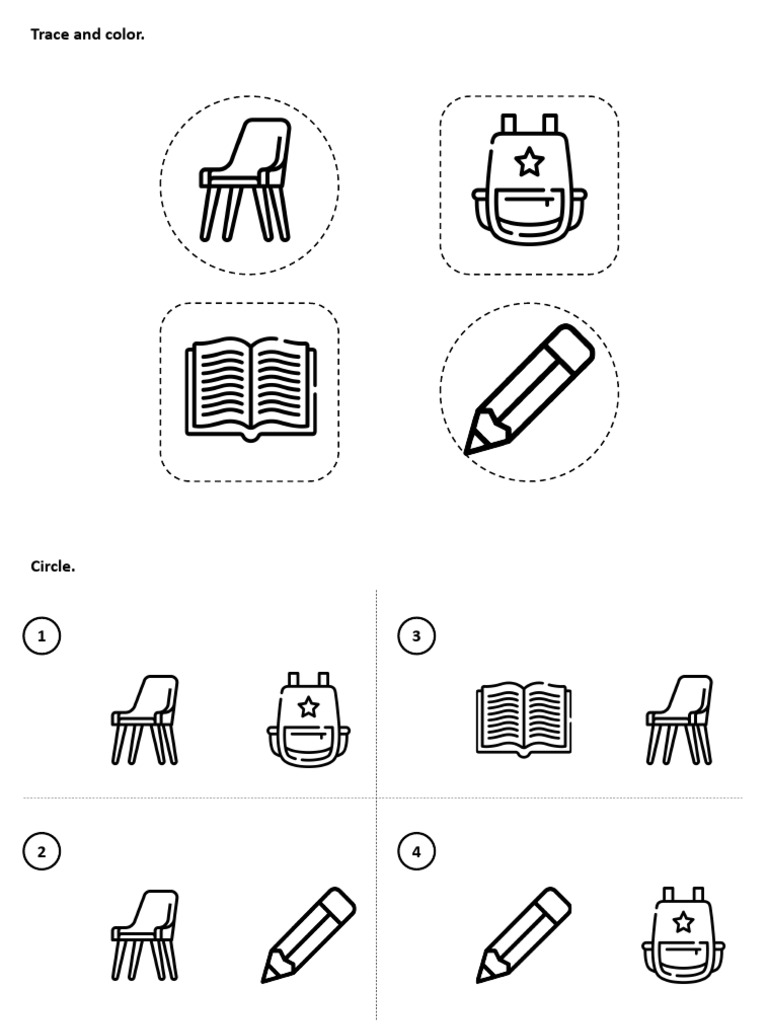Unit 1 Worksheet Tracing Coloring Pdf