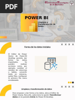 Presentación Power BI Módulo 2 Transformación y Limpieza de Datos en Power Bi | PDF | Datos ...
