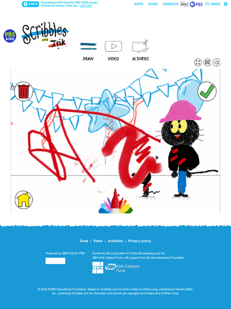 Scribbles & Ink - Home PBS KIDS | PDF