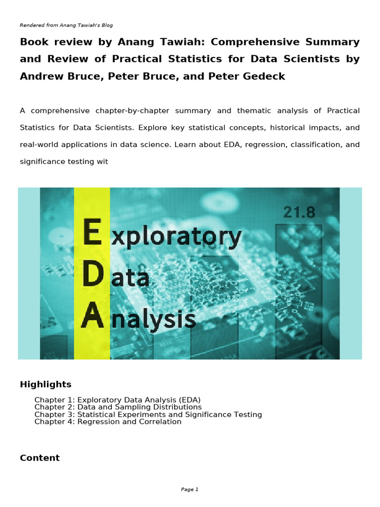 Book review by Anang Tawiah_ Comprehensive Summary and Review of ...