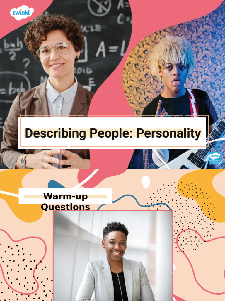 Personality Vocabulary Guide | PDF | Linguistics