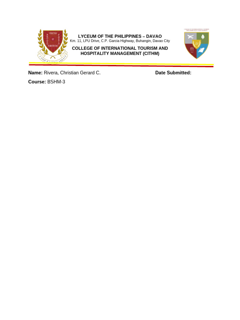 Format For Act and Quizes | PDF