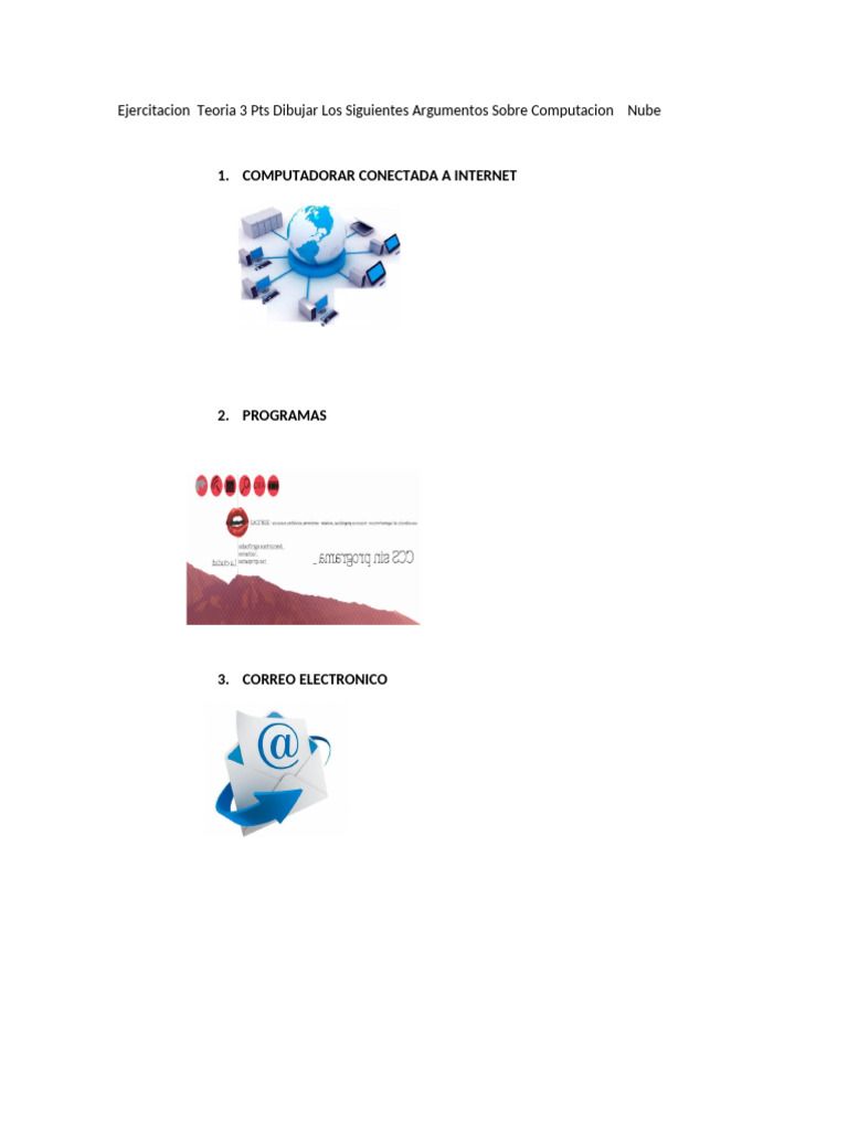 Ejercicios de Computación en la Nube | PDF