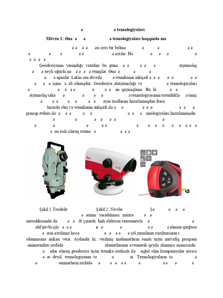 Muasir Olcme Yeni | PDF