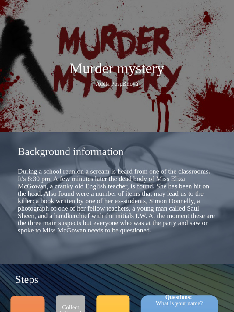 Murder Mystery | PDF