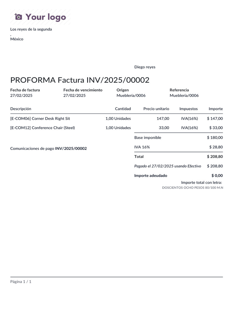 INV_2025_00002_proforma | PDF