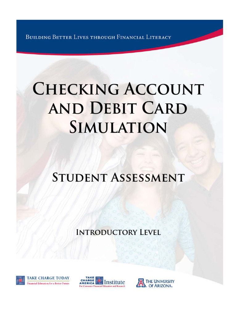 Checking Account Simulation Assessment | PDF | Transaction Account ...