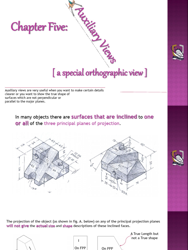 Chapter 5 ED Auxiliary Views | PDF | Classical Geometry | Euclidean Geometry