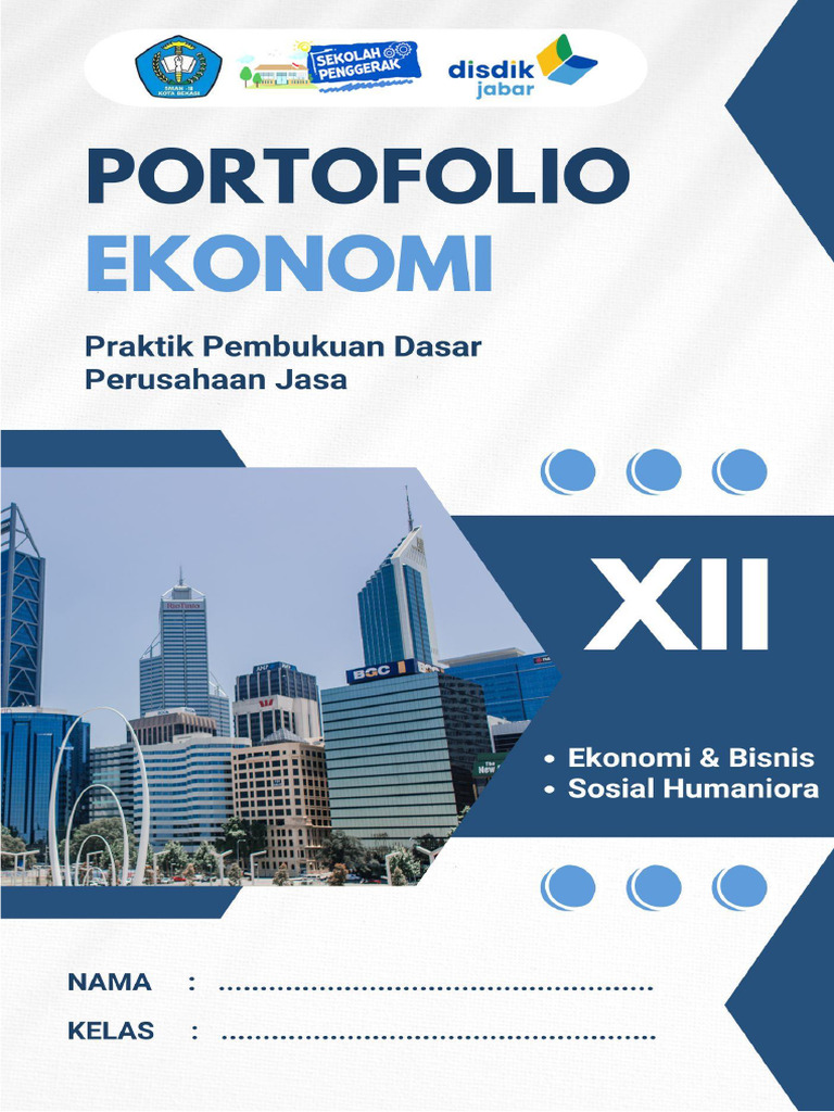 Lembar Jawaban Portofolio Ekonomi Xii Sman 18 Bekasi | PDF