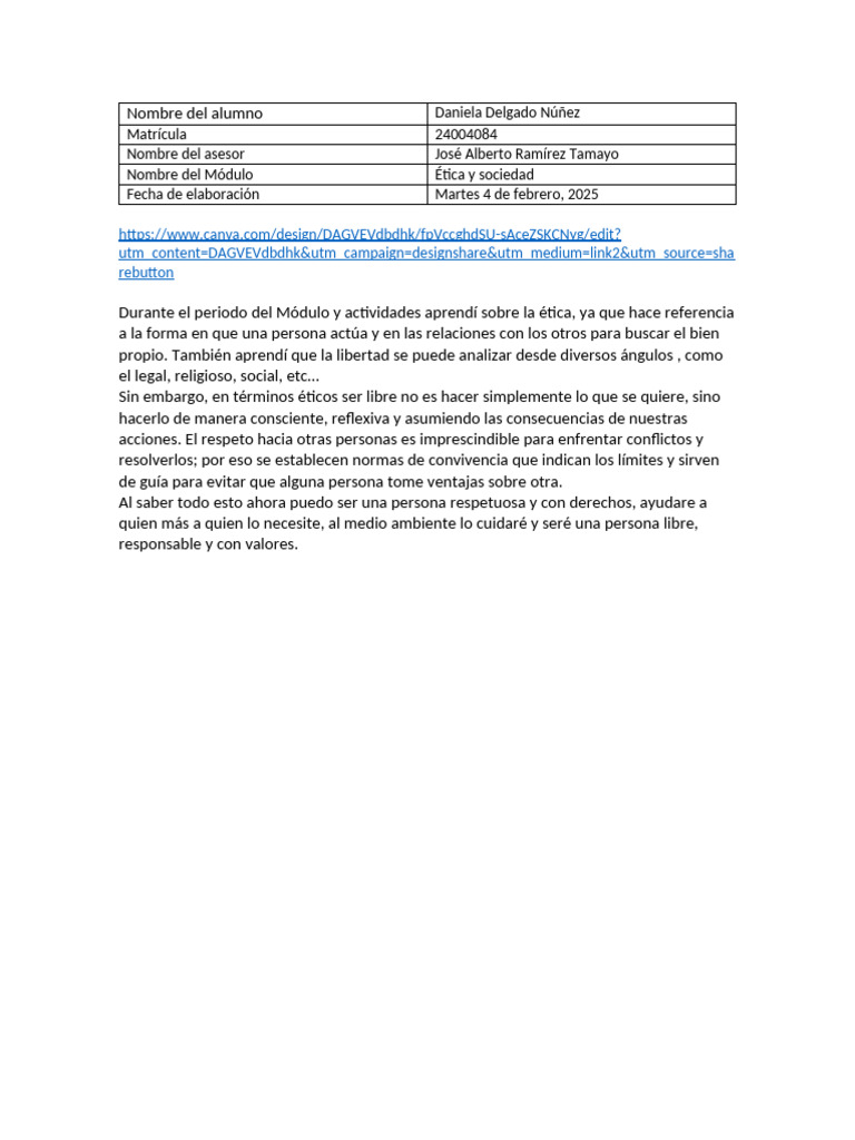 Delgado - Daniela - Mis Compromisos | PDF