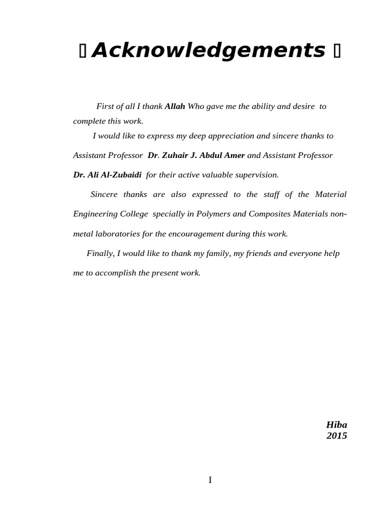 Acknowledgements | PDF