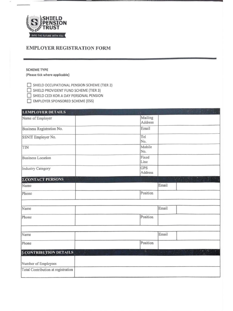 Shield Employer Registration | PDF