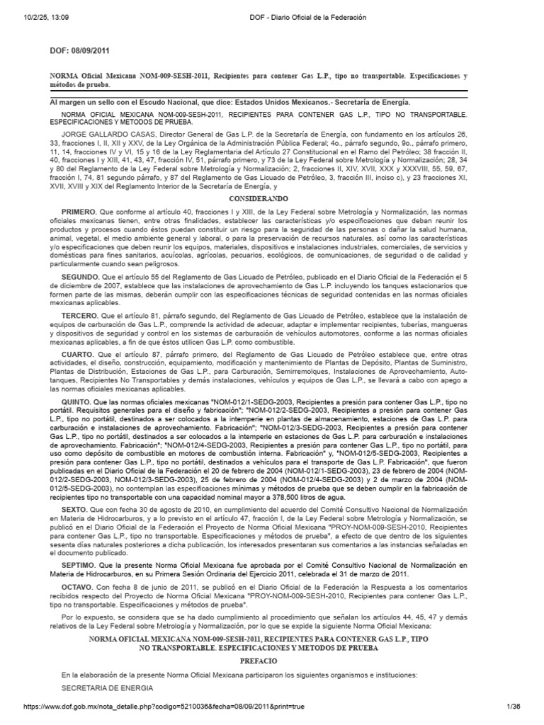 nom-009-sesh-2011 | PDF | Soldadura | Construcción