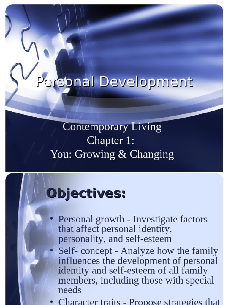 Personal Development | PDF | Self Esteem | Self Concept