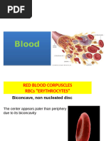 Adaptations of The Red Blood Cells | PDF
