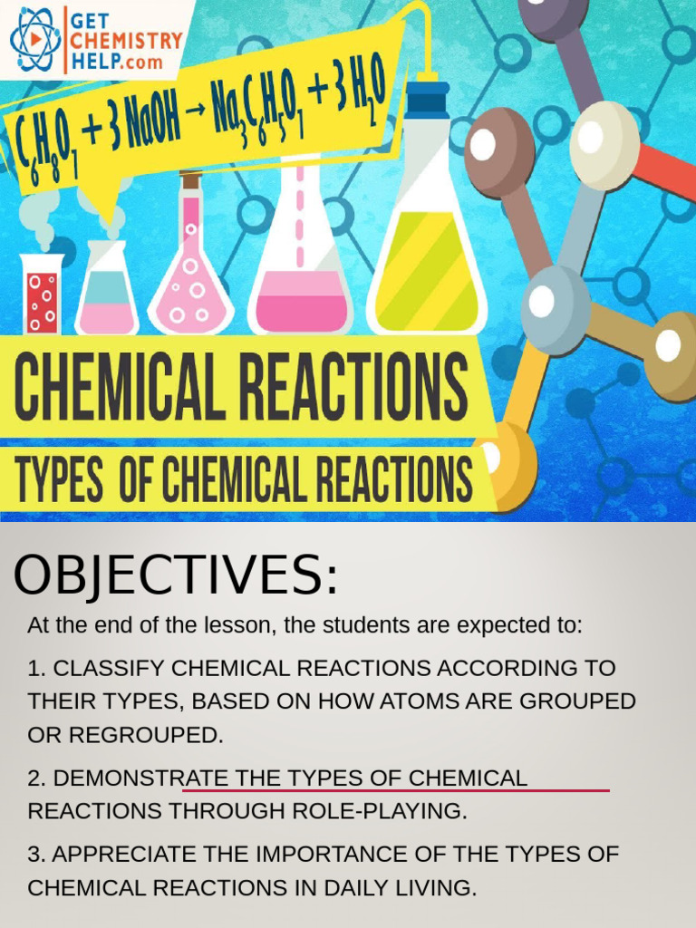 Understanding Chemical Reactions Types | PDF | Chemical Reactions ...