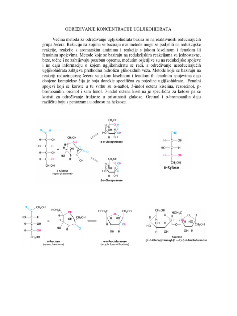 Odredivanje Secera | PDF