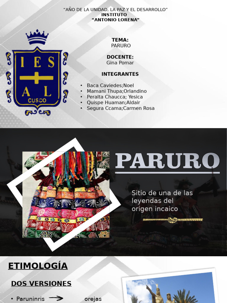 Provincia Paruro | PDF | Imperio Inca