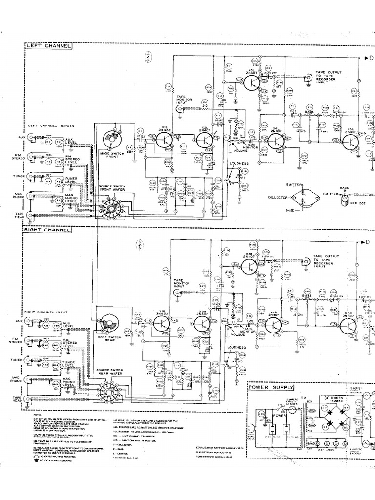 Heathkit AA-21A 50 Watt amplifier schem | PDF