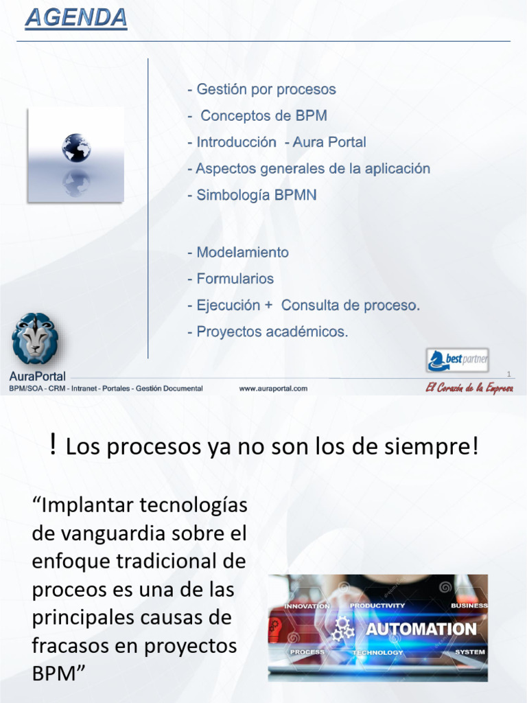 Curso BPM 04-2024 V1 Estudiantes | PDF | Procesos de negocio | Flujo de ...