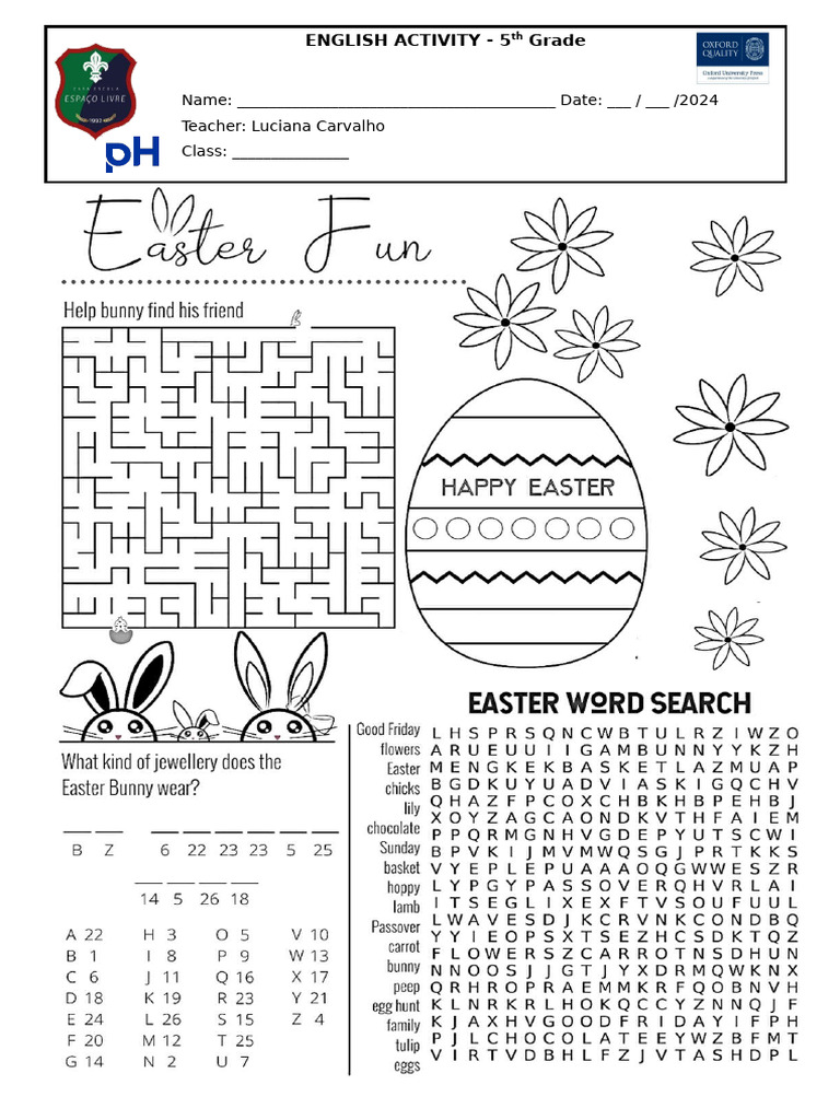 Atividade EL - Easter Painting | PDF