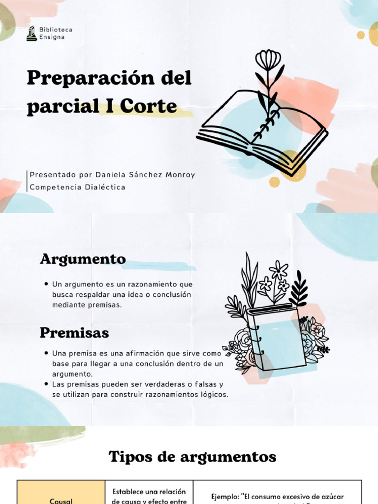 Preparcial I Corte Dialéctica | PDF