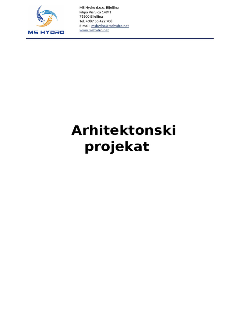 1.1. Tehnicki Opis | PDF