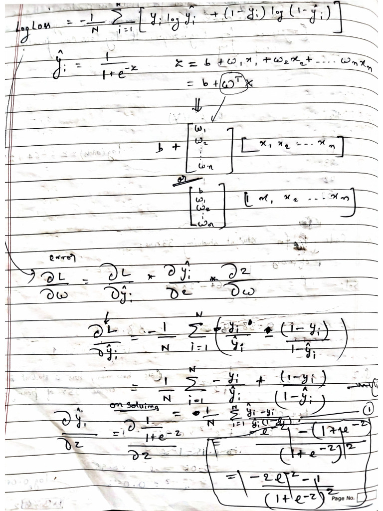 Logistic Regression Gradient Descent | PDF