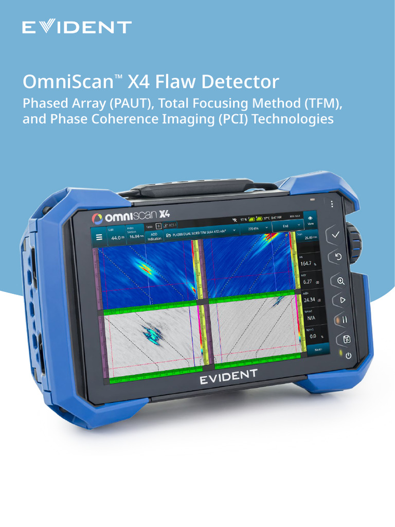 OmniScan X4 EN A4 202410 Web | PDF | Usb | Ultrasound