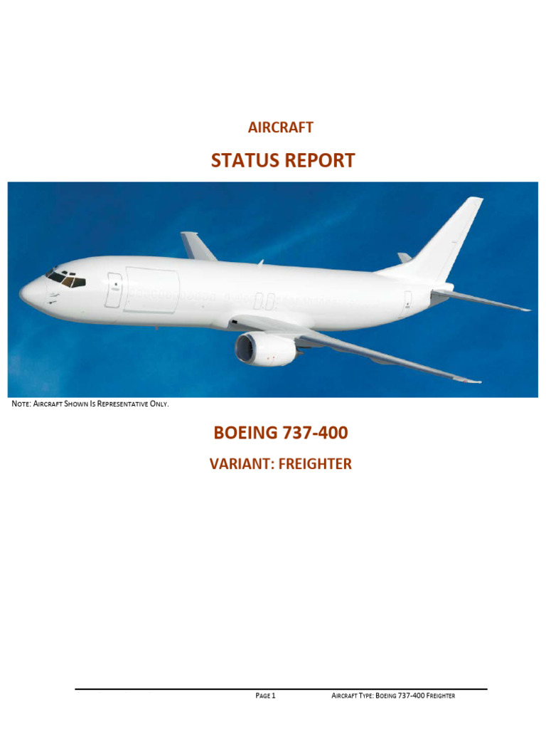 B737-400F YOM 92 Rev1-1 PDF | PDF | Transponder (Aeronautics) | Aircraft