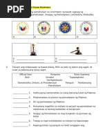 Ang Tatlong Pangunahing Sangay NG Pamahalaan NG Pilipinas | PDF