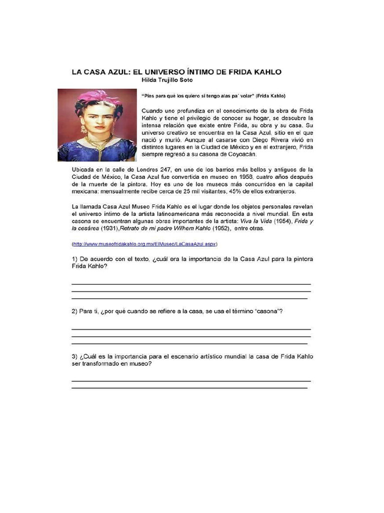 Vamos A Practicar La Comprensión de La Lectura | PDF