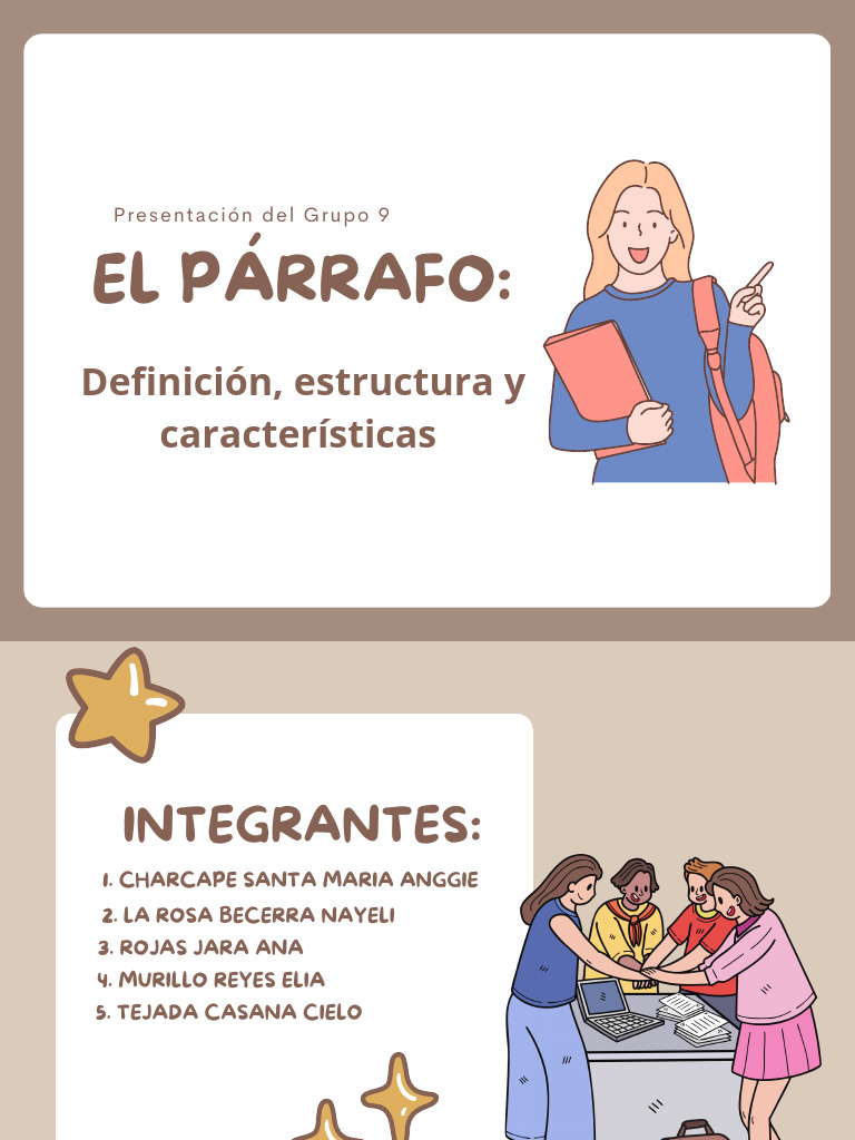 Estructura y Tipos de Párrafos | PDF